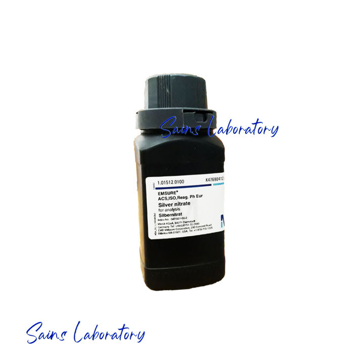 Silver Nitrate AgNO3 25 gr For Analysis Merck Perak Nitrat Kristal ...