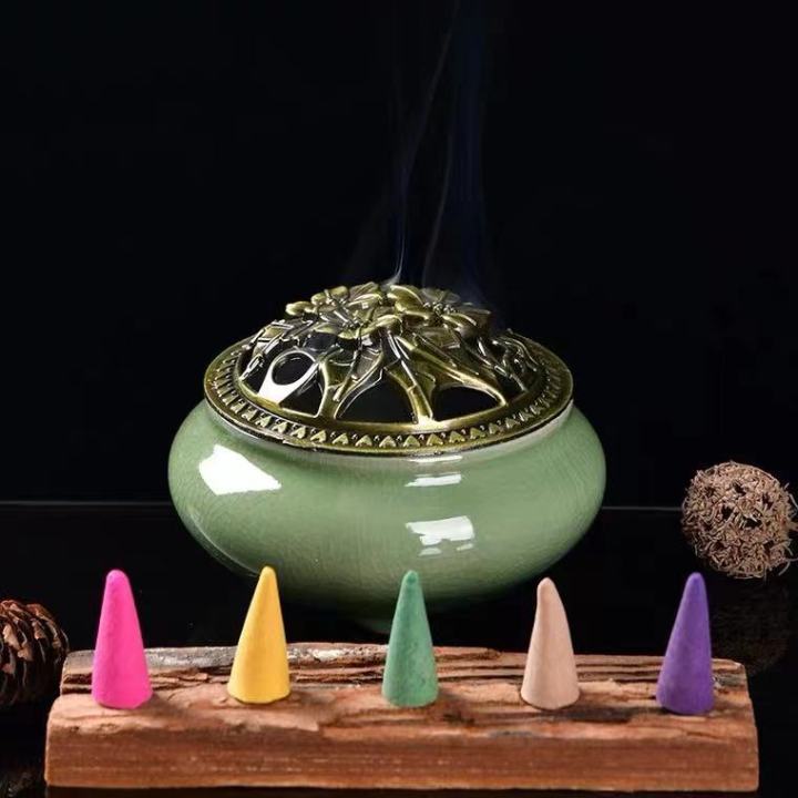 60Pcs Sandalwood Cones Natural Incense Cones Incense Tower Agarwood ...