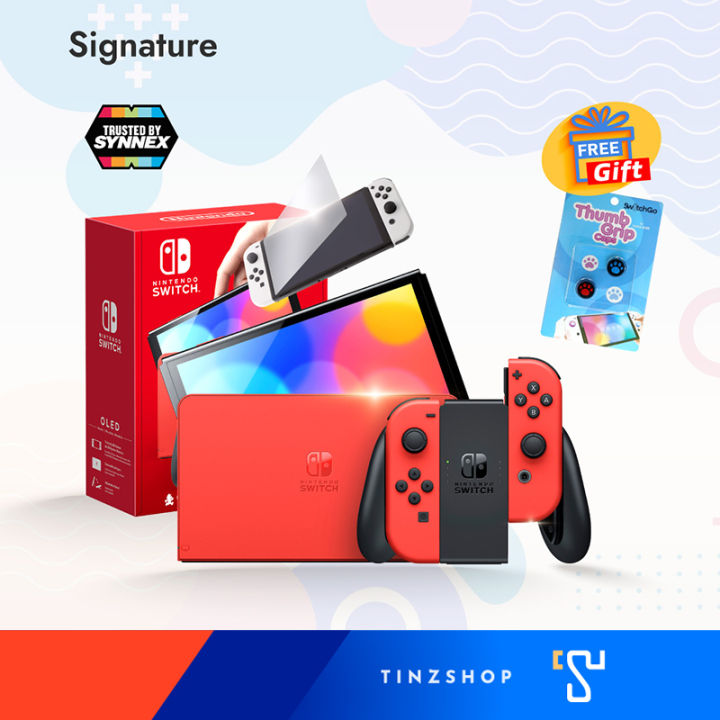 [ลด6 กค. 2 ทุ่ม] [Signature] Tinzshop Nintendo Switch OLED - Synnex (ประกันศูนย์ไทย Synnex ...