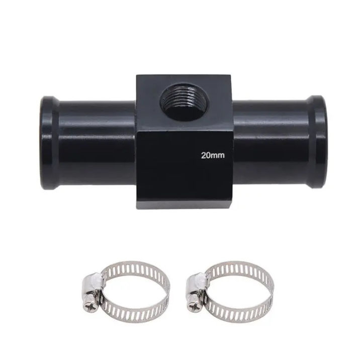 20MM Black Water Temp Gauge Radiator Temperature Water Temp Joint ...