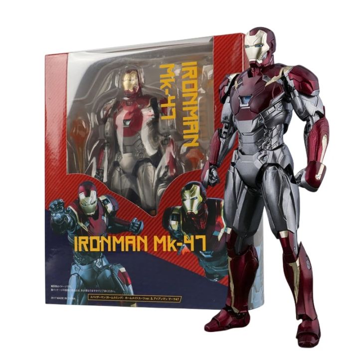 Bandal Action Figure Shfiguarts Lron Man Marvel Legend MK47 SHF MK85 ...