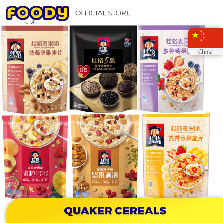 China Quaker Crispy Fruit Oats Tropical Fruits / Multi-Nuts / Multi ...