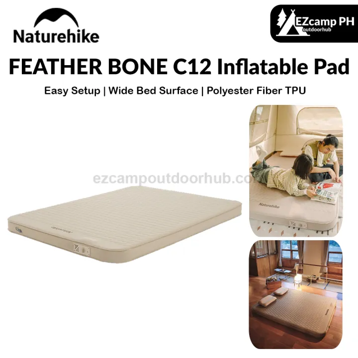Naturehike FEATHER BONE C12 Inflatable Sleeping Pad 12cm Thick ...