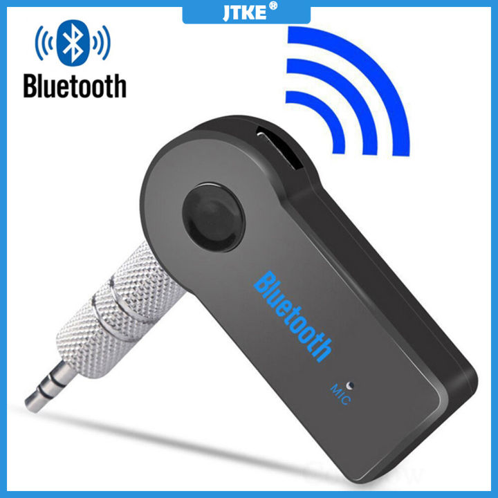 JTKE 2 In 1 Wireless Bluetooth 5.0 Receiver Transmitter 3.5mm AUX Jack ...