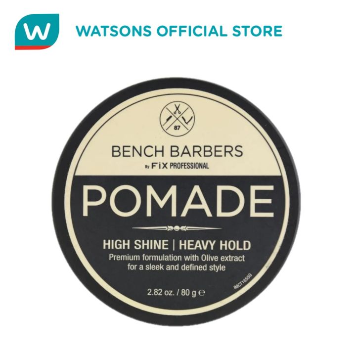 BENCH Barbers Pomade 80g | Lazada PH