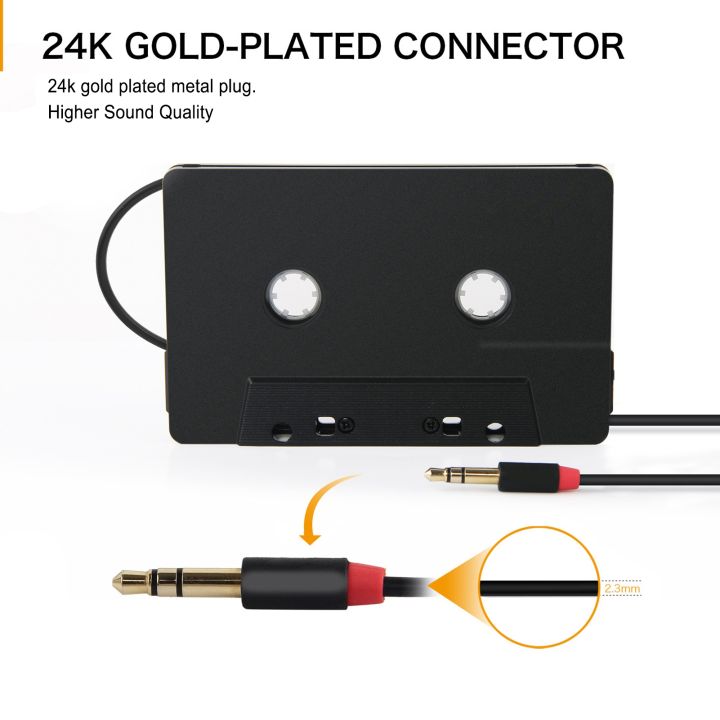 ar Audio Bluetooth Cassette Receiver 3.5mm Stereo 4 Channel Output ...