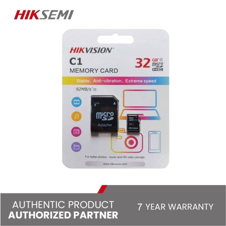 Hiksemi HS-TF-C1(STD) 64GB Micro SD Card R/W 92/20 MB/S V30 with Adaptor,Hiksime HS-TF-C1(STD ...