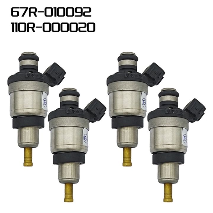 4Pcs Class 2 Orange Fuel Injector Gas System for LPG/CNG 67R-010092 ...