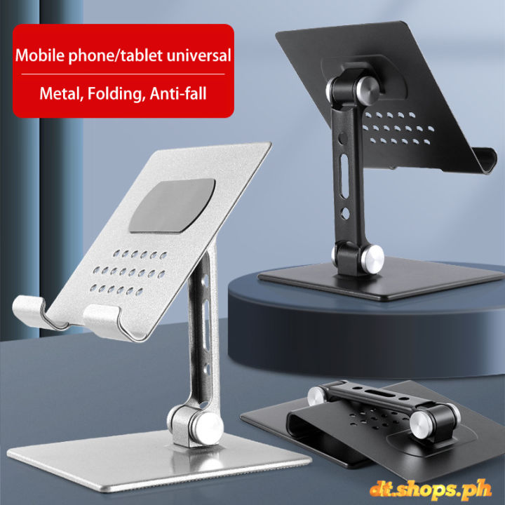 Tablet PC Stand Foldable Adjustable Stand Aluminum Alloy + Iron | Lazada PH