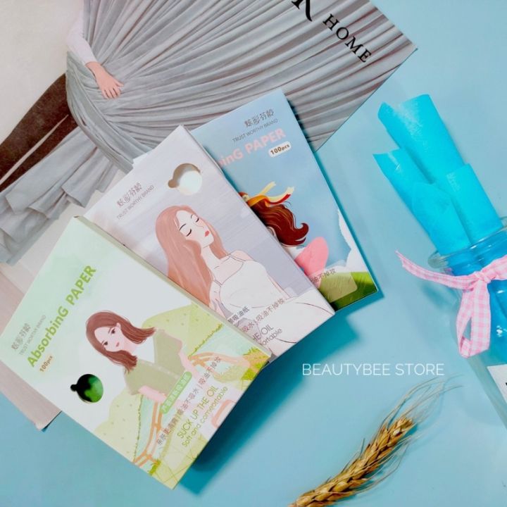 FACE OIL PAPER / KERTAS MINYAK WAJAH ISI 100 PCS (F3416) | Lazada Indonesia