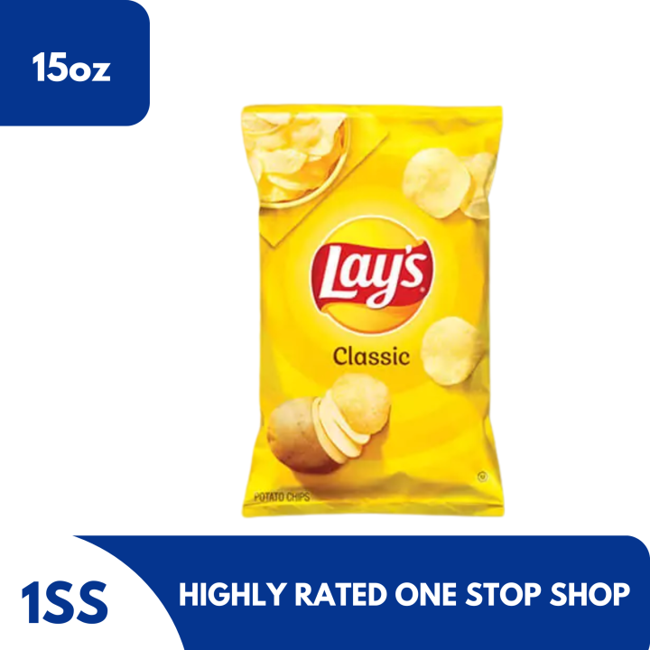 Lay's Classic Potato Chips, 15oz | Lazada PH