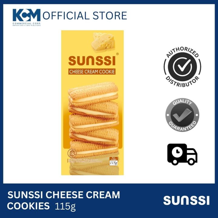 Sunssi Cheese Cream Cookies 115g | Lazada PH