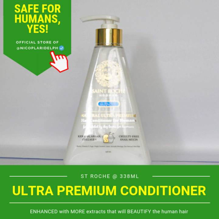 Saint Roche Hooman Conditioner - Heaven Scent with Keratin, Argan and ...