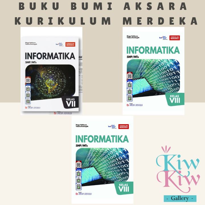 Buku Informatika Kelas 7, 8, 9 SMP/MTS Kurikulum Merdeka - Bumi Aksara | Lazada Indonesia
