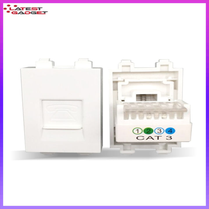 Telephone RJ11 Cat3 Back Module Back Crimp | Lazada PH