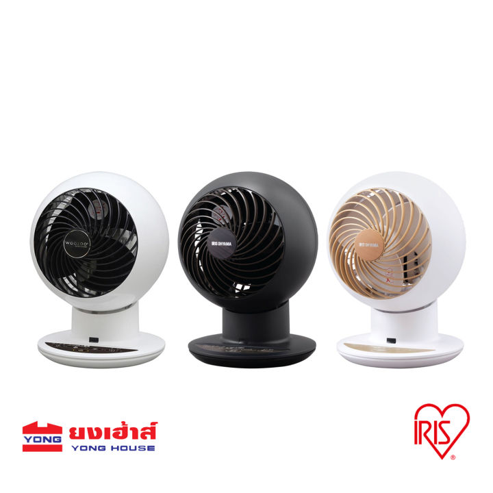 IRIS OHYAMA พัดลมหมุนเวียนอากาศ WOOZOO รุ่น PCF-SC15T 38 วัตต์ 6 นิ้ว พัดลมตั้งโต๊ะ ไอริส โอยามะ ...