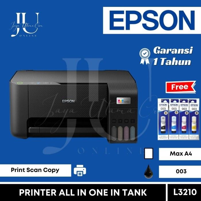 Printer Epson L3110 Multifungsi (Print,Scan,Copy) - L3210 | Lazada ...