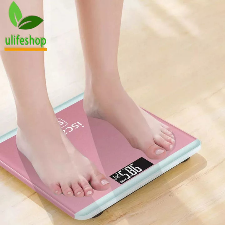 Ulife Digital Glass Personal Human Weighing Scale | Lazada PH