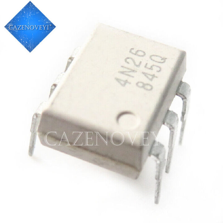 10pcs/lot EL4N26 4N26 DIP-6 optocoupler opto coupler original authentic ...