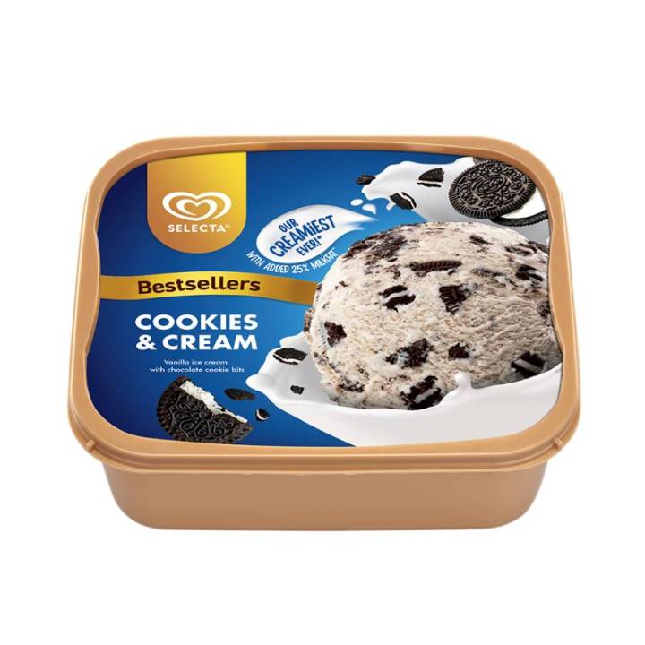 Selecta Supreme Cookies and Cream Ice Cream (1.3L) | Lazada PH