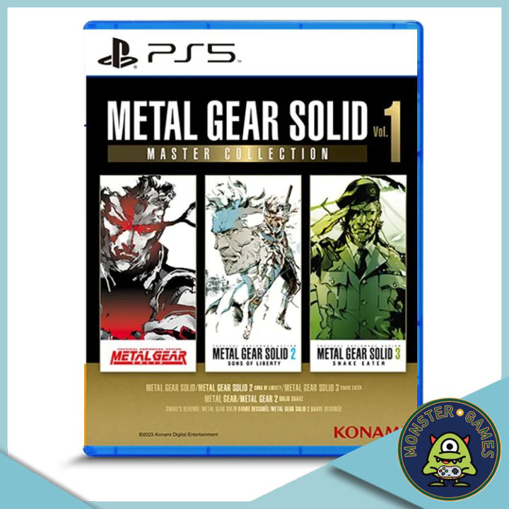 Metal Gear Solid Master Collection Vol.1 Ps5 Game แผ่นแท้มือ1 ...