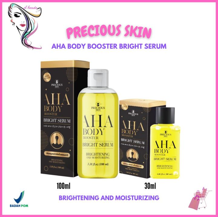 Precious Skin AHA Body Booster Bright Serum | Lazada Indonesia