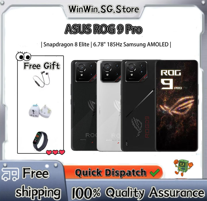 ศัพท์ ROG 9 Pro/ROG Phone 9 Snapdragon 8 Elite หน้าจอ AMOLED 6.78 ...