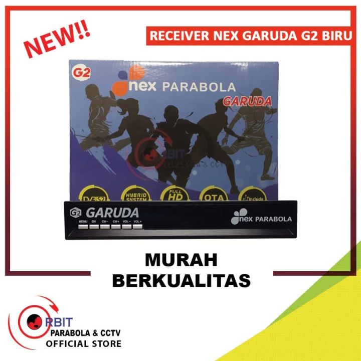 RECEIVER NEX GARUDA G2 BIRU | Lazada Indonesia
