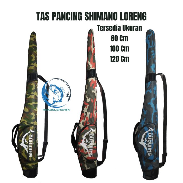 Tas Pancing Shimano Loreng Model Selempang Ukuran 80/100/120 Cm ...
