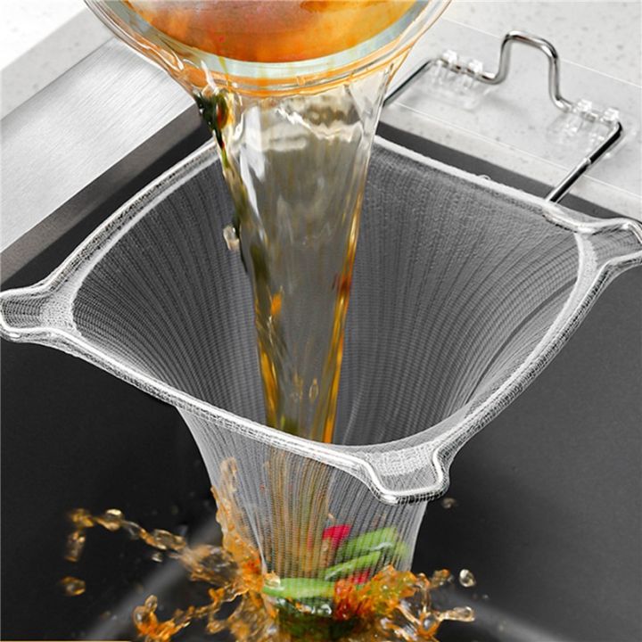 Sink Filter Drain Rack Stainless Steel Kitchen Sink Filter Mesh Bag ... Sink Filter Drain Rack Stainless Steel Kitchen Sink Filter Mesh Bag ...