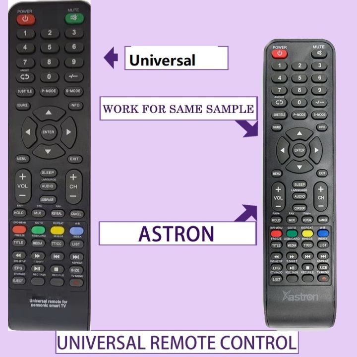 SATA Universal remote control for Astron LED LCD smart TV | Lazada PH