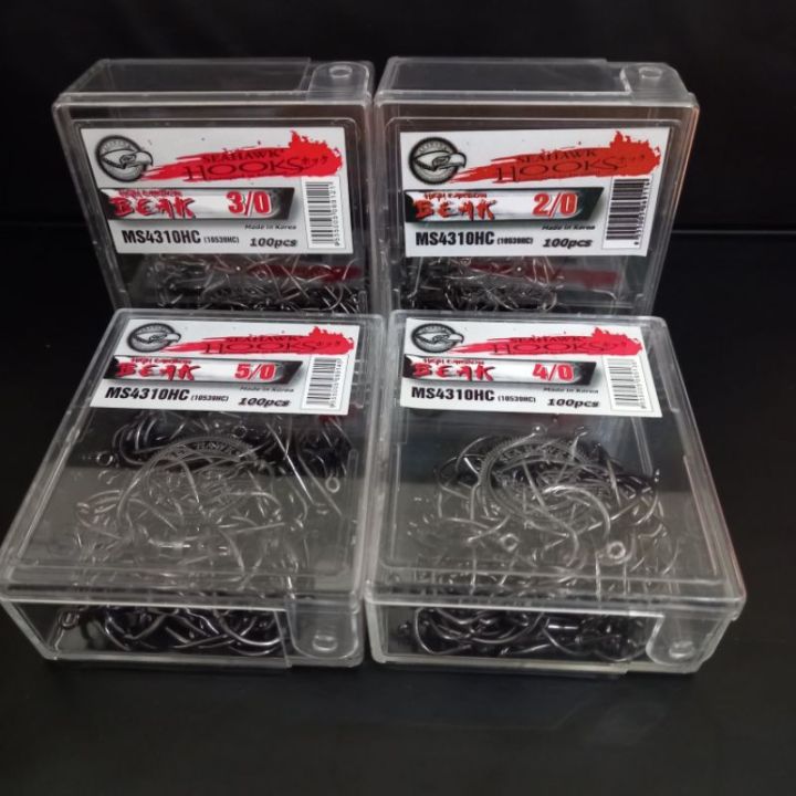 Kail Pancing Seahawk Beak MS4310HC S.BLK isi 100pcs PVC | Lazada Indonesia