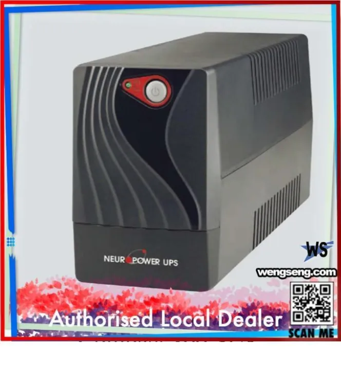 NeuroPower Compact 800-3UK 800VA UPS Uninterrupted Power Supply ...