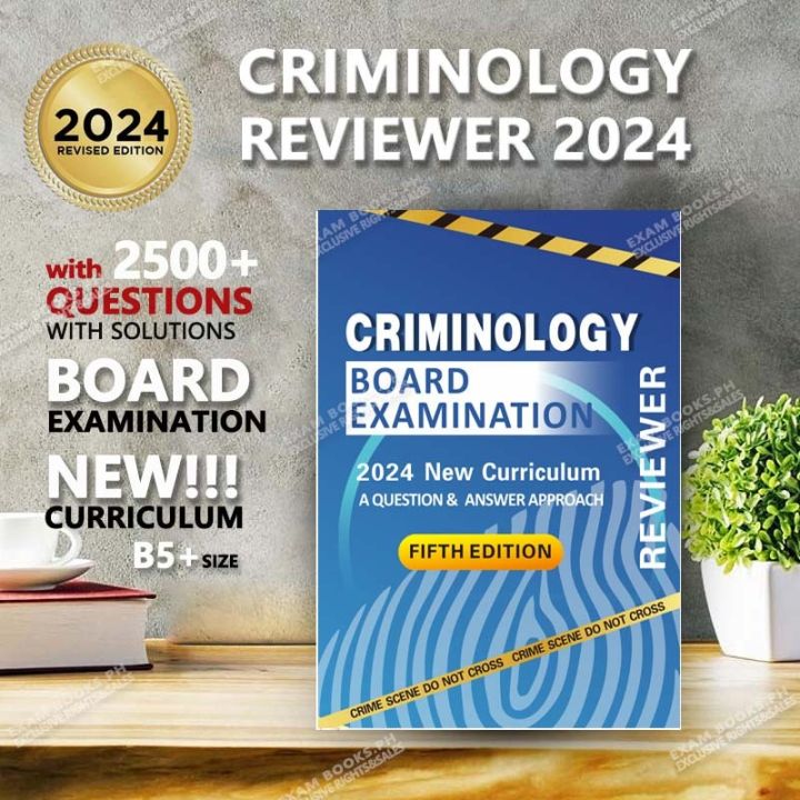 COD criminology reviewer new curriculum 2024 edition board exam complete questions and answer ...
