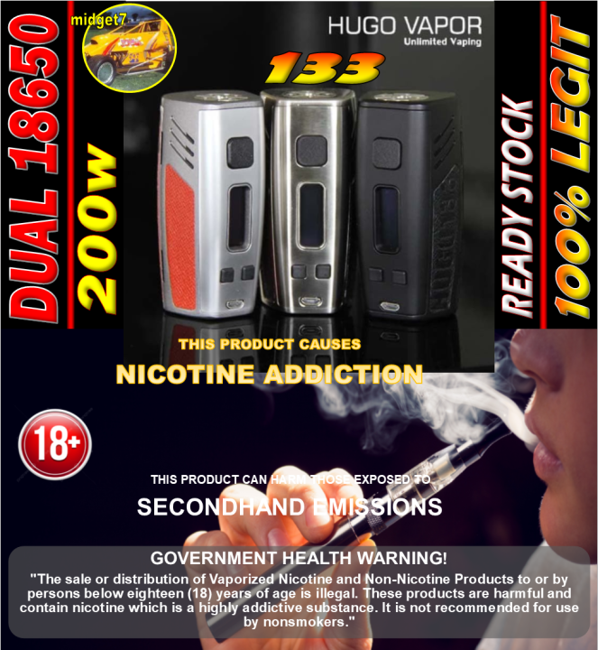 HUGO 133 Dual Battery Mod | Lazada PH