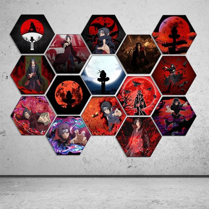NARUTO Photo Tiles / Wall Decor / Anime Posters on Sintra Board Uchiha ...
