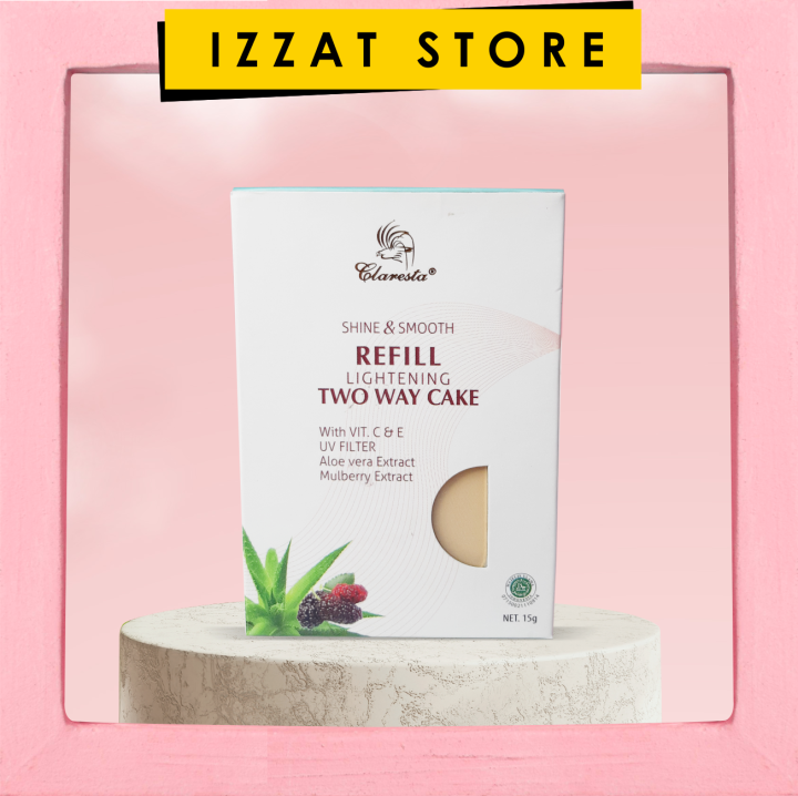 Claresta Refill Classic Two Way Cake - Shine & Smooth | Lazada Indonesia