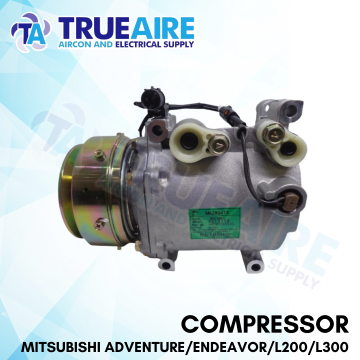 TRUE AIRE COMPRESSOR CAR MIT. ADVENTURE ENDEAVOR L200 L300 MSC90C DSL V ...