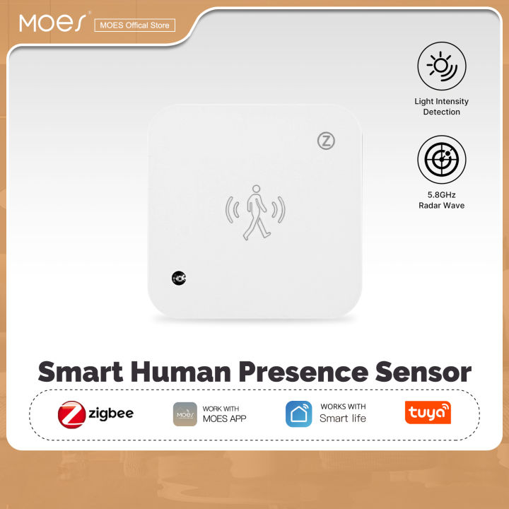 MOES Tuya ZigBee Smart Human Presence Sensor Motion Motionless ...