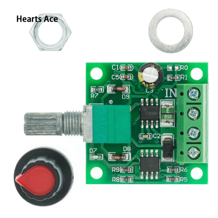DC motor speed control module 1.8V 3V 5V 6V 12V 2A PWM 0-100% | Lazada PH