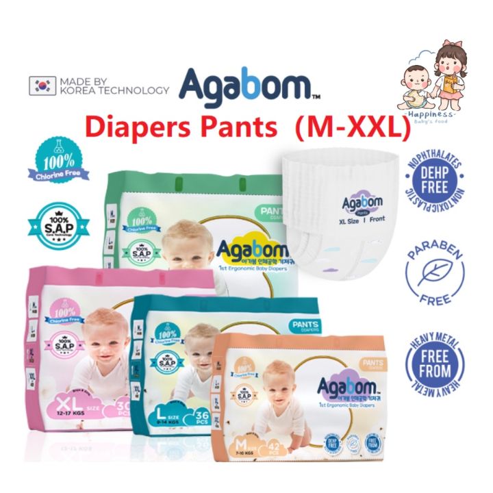 Agabom Baby Comfy Diapers Pants/Tape | Lazada