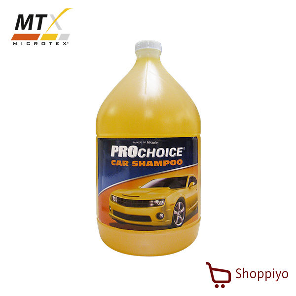 Microtex Prochoice Shampoo 1Gal (pH Neutral 4 Liters, MTX Car Care ...