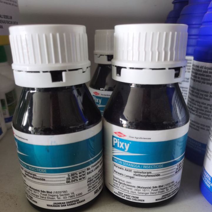 DOW PIXY 250ml spinetoram methoxyfenozide racun ulat gulung daun racun ...
