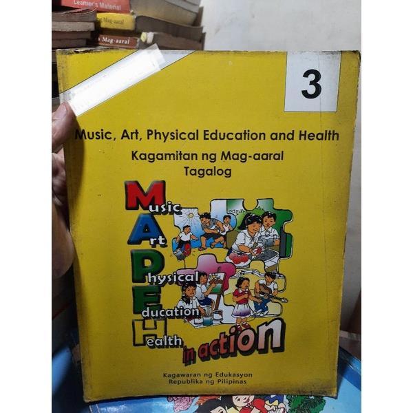 book MAPEH Tagalog grade 3 | Lazada PH