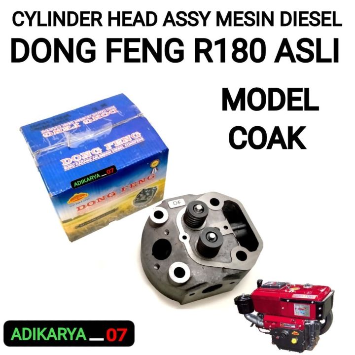 Cyilinder Head Assy Mesin Diesel R180 DF ASLI | Lazada Indonesia