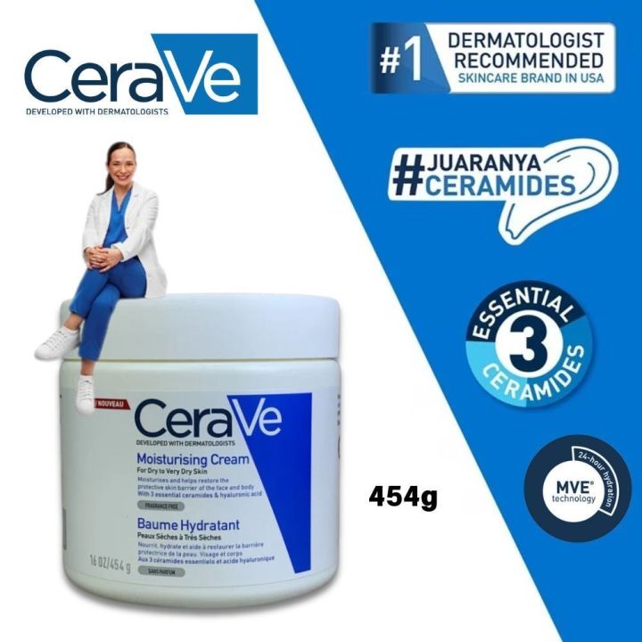 CeraVe Moisturizing Cream 454g | Lazada Singapore