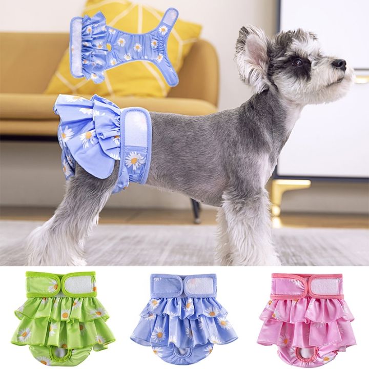 ZZOOI Dog Menstrual Pants Princess Pet Panties Pet Physiological Pants ...