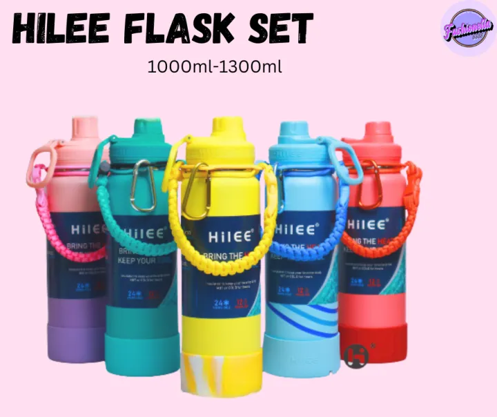 Full Set of Double Wall Insulated Hilee Flask Tumblers | Lazada PH