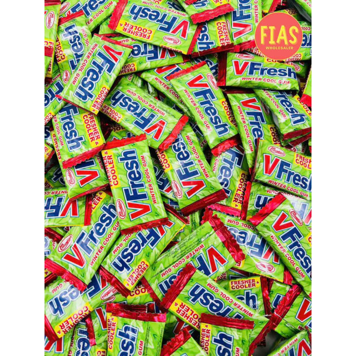 250 pcs V fresh Wintercool Bubble Gum Big Pack Wholesale Paninda ...