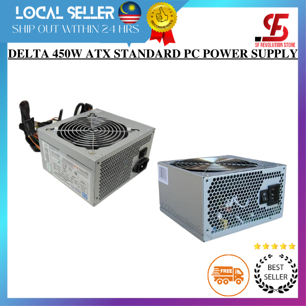 DELTA 450W ATX STANDARD PC POWER SUPPLY | Lazada